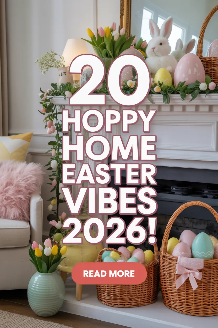 20 Cozy Easter Living Room Decor Ideas for a Hoppy Home Makeover