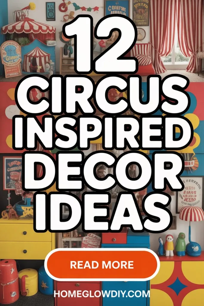 12 Circus Inspired Decor Ideas Plain Home to Bold Big Top Magic